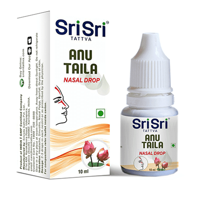 【インド直輸入】スリスリタットヴァ アヌ テーラ (Anu Taila) | 鼻うがい・ナスヤ用オイル - Ayurkai - アーユルカイ